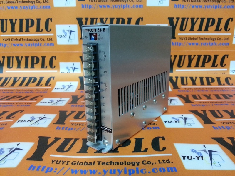 MYCOM SD45-230 STEPPER MOTOR DRIVER - 裕益科技自動化設備可程式編碼器PLC分散式控制系統DCS